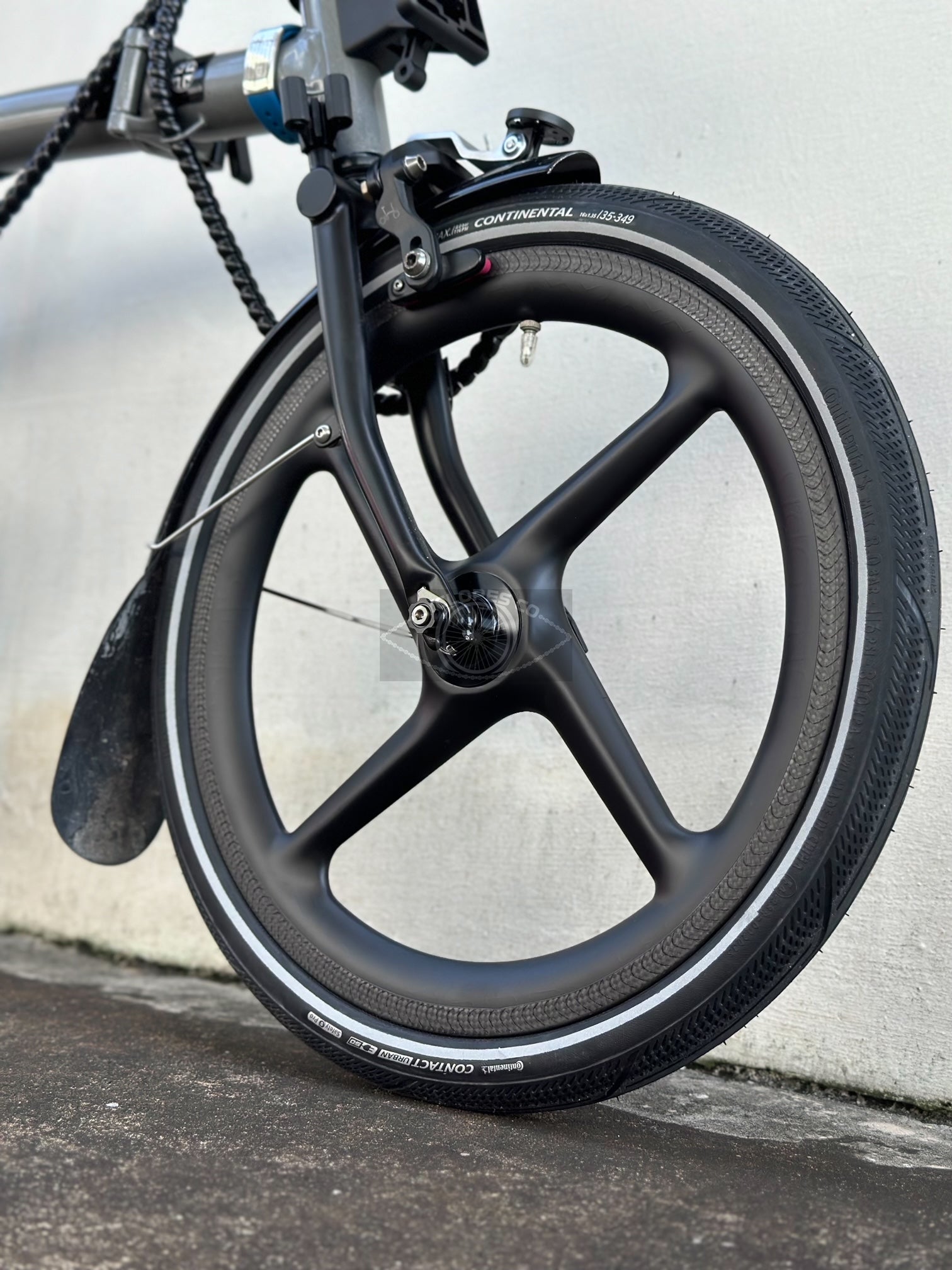 Suncord 7 speed Carbon Rim Wheelset for Brompton – Cyclopes Co