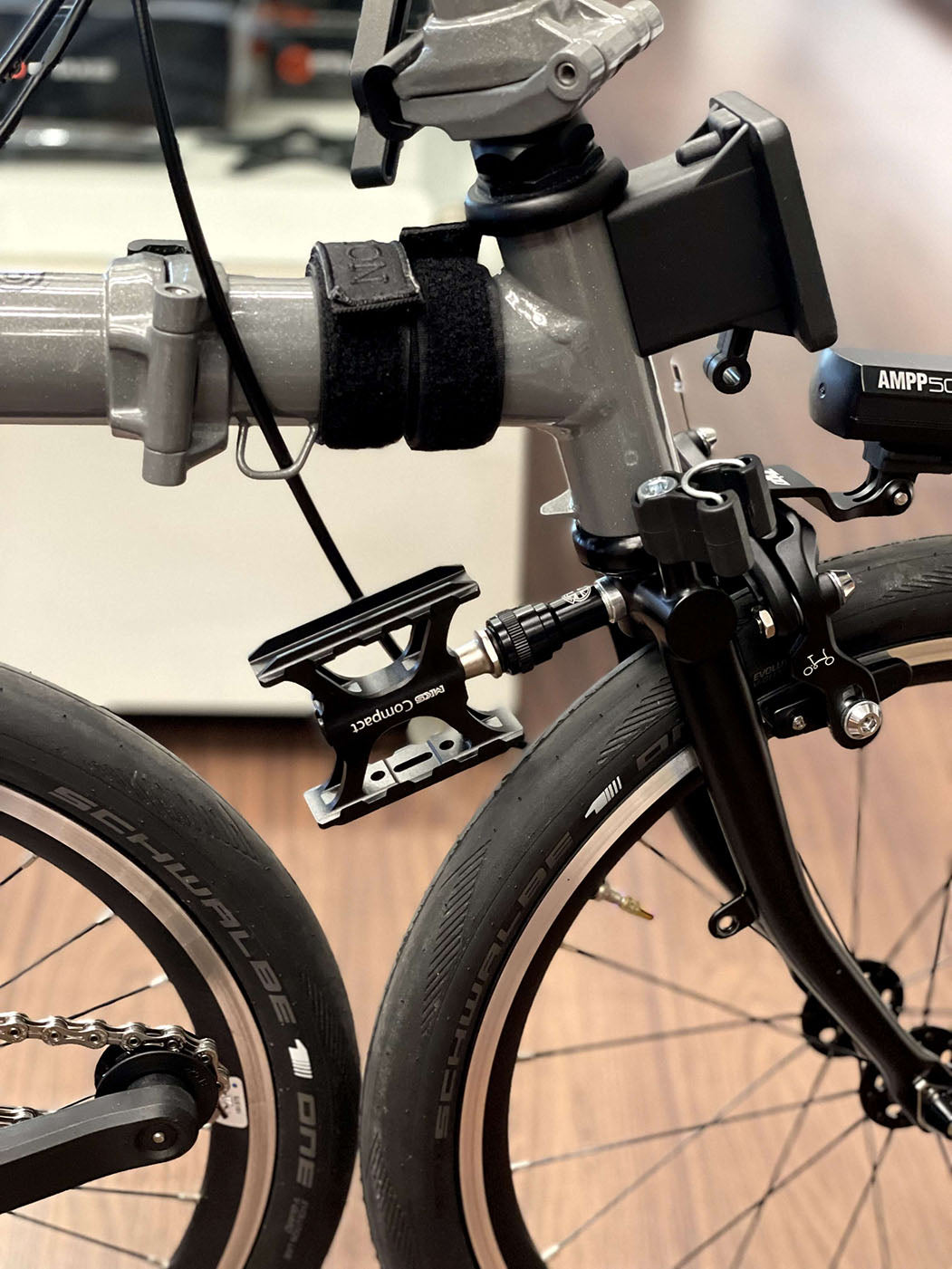 UnionJack Fork Pedal Holder – Cyclopes Co