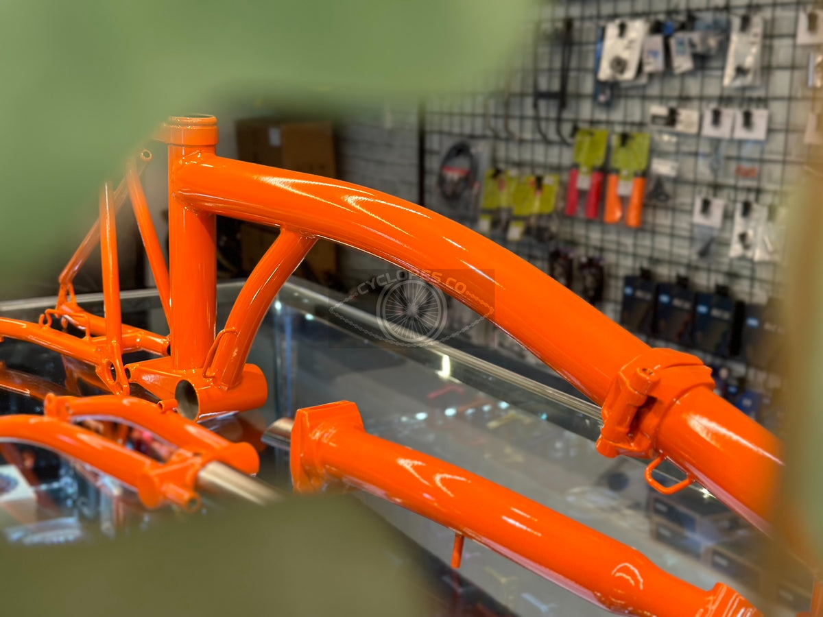 Brompton Powdercoating - Revitalising your Brompton with Durability an – Cyclopes Co