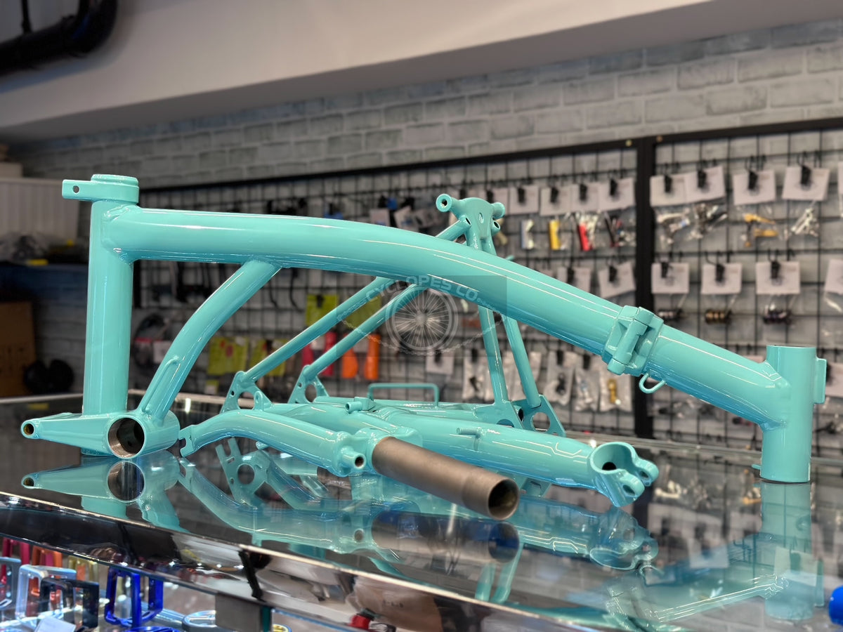 Brompton Powdercoating - Revitalising your Brompton with Durability an – Cyclopes Co