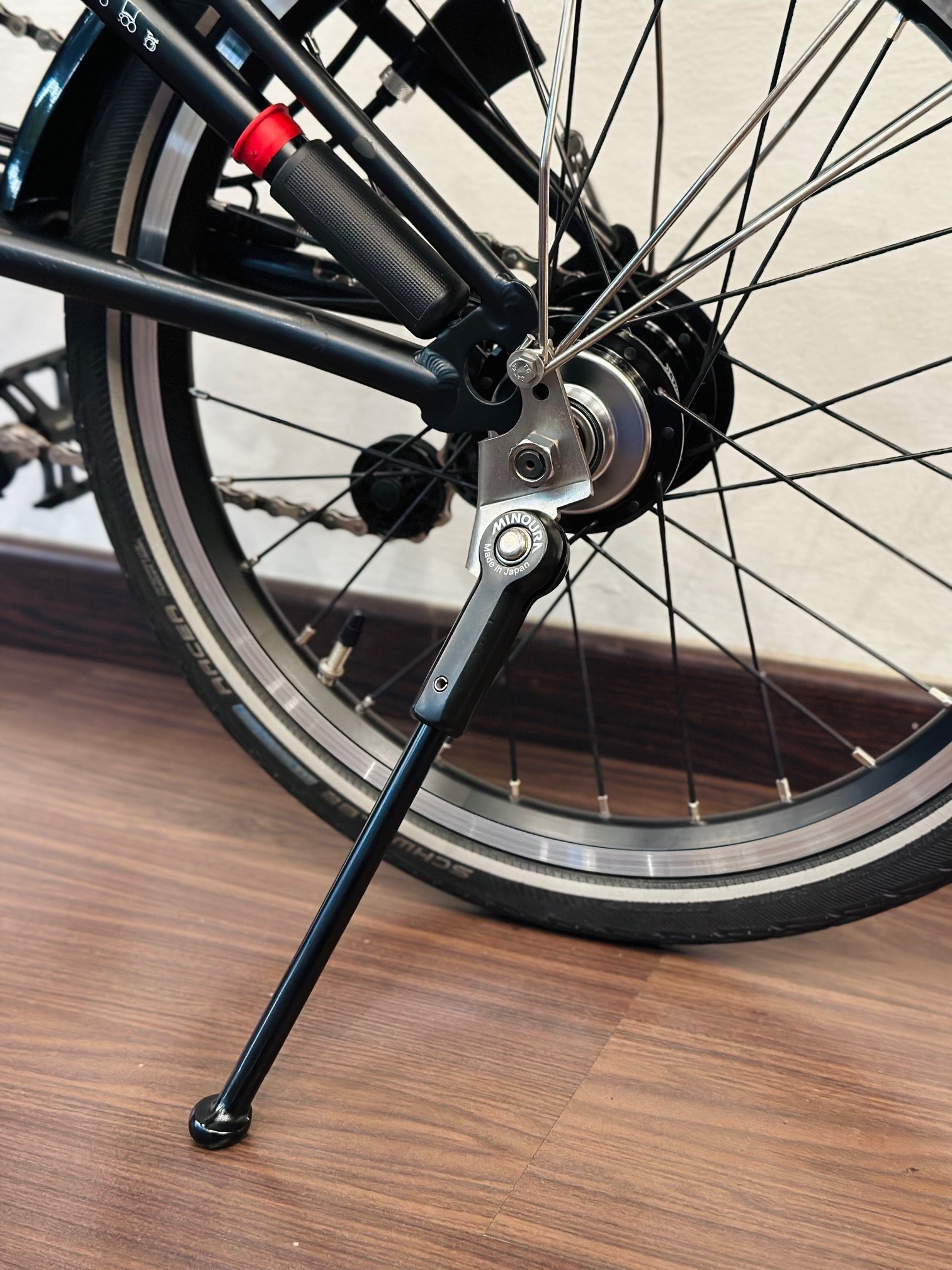 Minoura Kickstand v3 for Brompton – Cyclopes Co